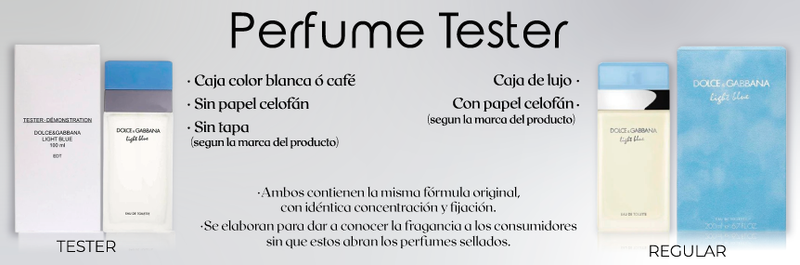 Perfumes Tester Originales para Hombre y Mujer - Multimarcas Perfumes