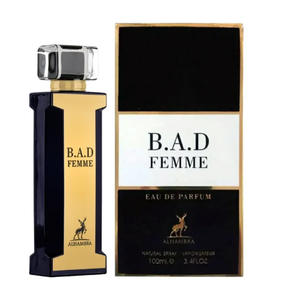 B.A.D Femme EDP 100 ML - Maison Alhambra - Multimarcas Perfumes