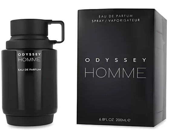 Odyssey Homme Black EDP 200 ML for Men - Armaf - Multimarcas Perfumes