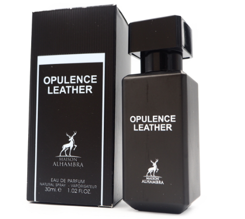 Opulence Leather EDP 30 ML for Men - Maison Alhambra - Multimarcas Perfumes