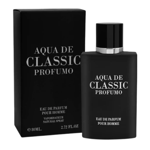 Aqua De Classic Profumo EDP 80 ML - Fragrance World - Multimarcas Perfumes