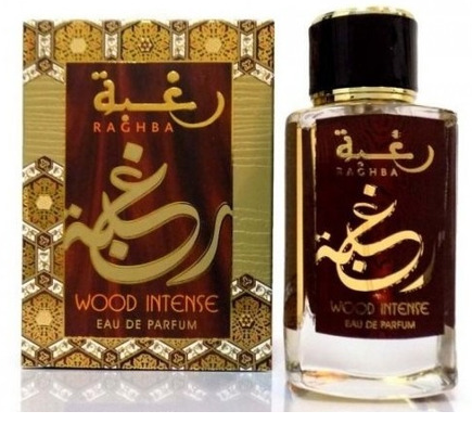 Raghba Wood Intense EDP 100 ML for Men - Lattafa - Multimarcas Perfumes