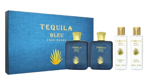 Tequila Bleu Edp 100 ML + 170 ML B/L + 100 ML A/S+170 ML S/G - Estuche ...
