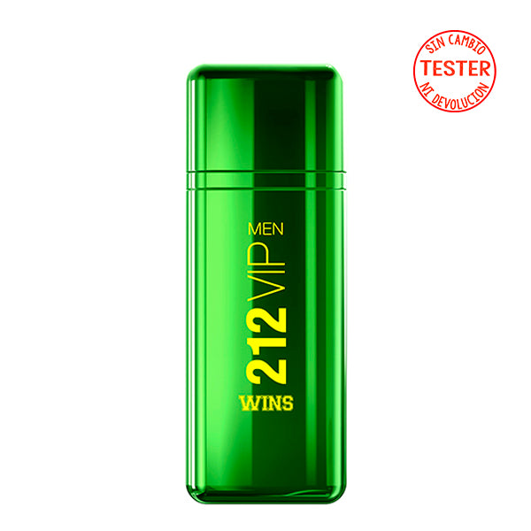 212 VIP Men Wins EDP 100 ML Edición Limitada (Tester-Probador) - Carol ...